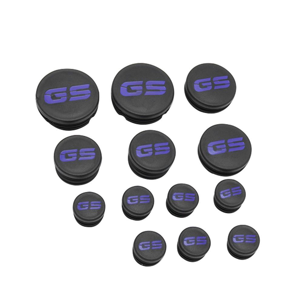 Buy 13 PCS Motorcycle Frame Plug Kit Protector Cover Hole Cover Frame ...