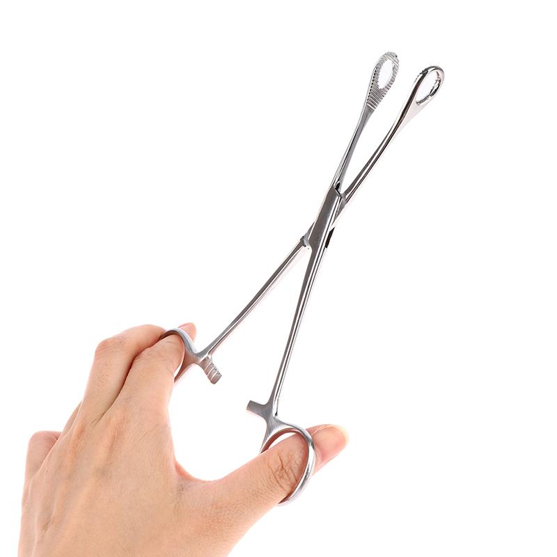 Stainless Steel Sponge Forceps Medical Forceps Cupping Forceps Oval ...