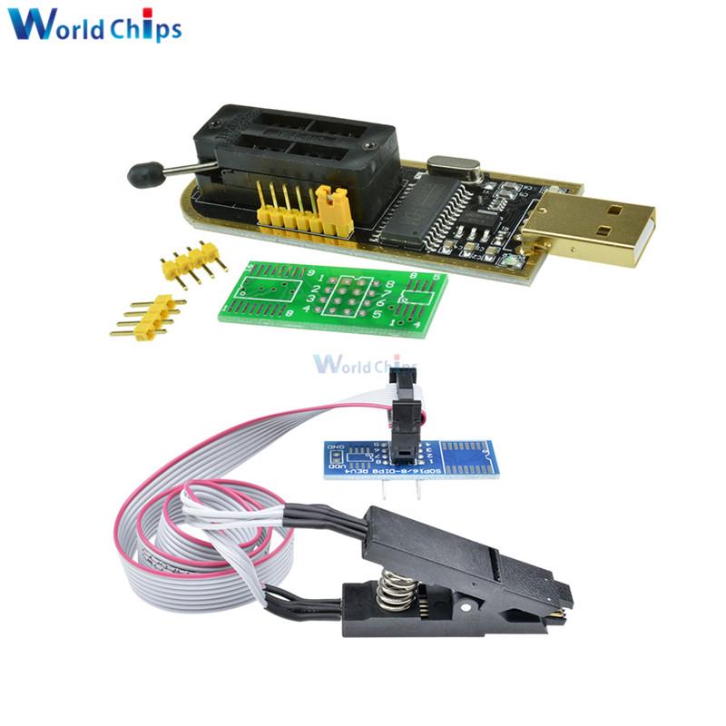 Buy CH341A USB programmer clip IC socket programer IC socket support ...