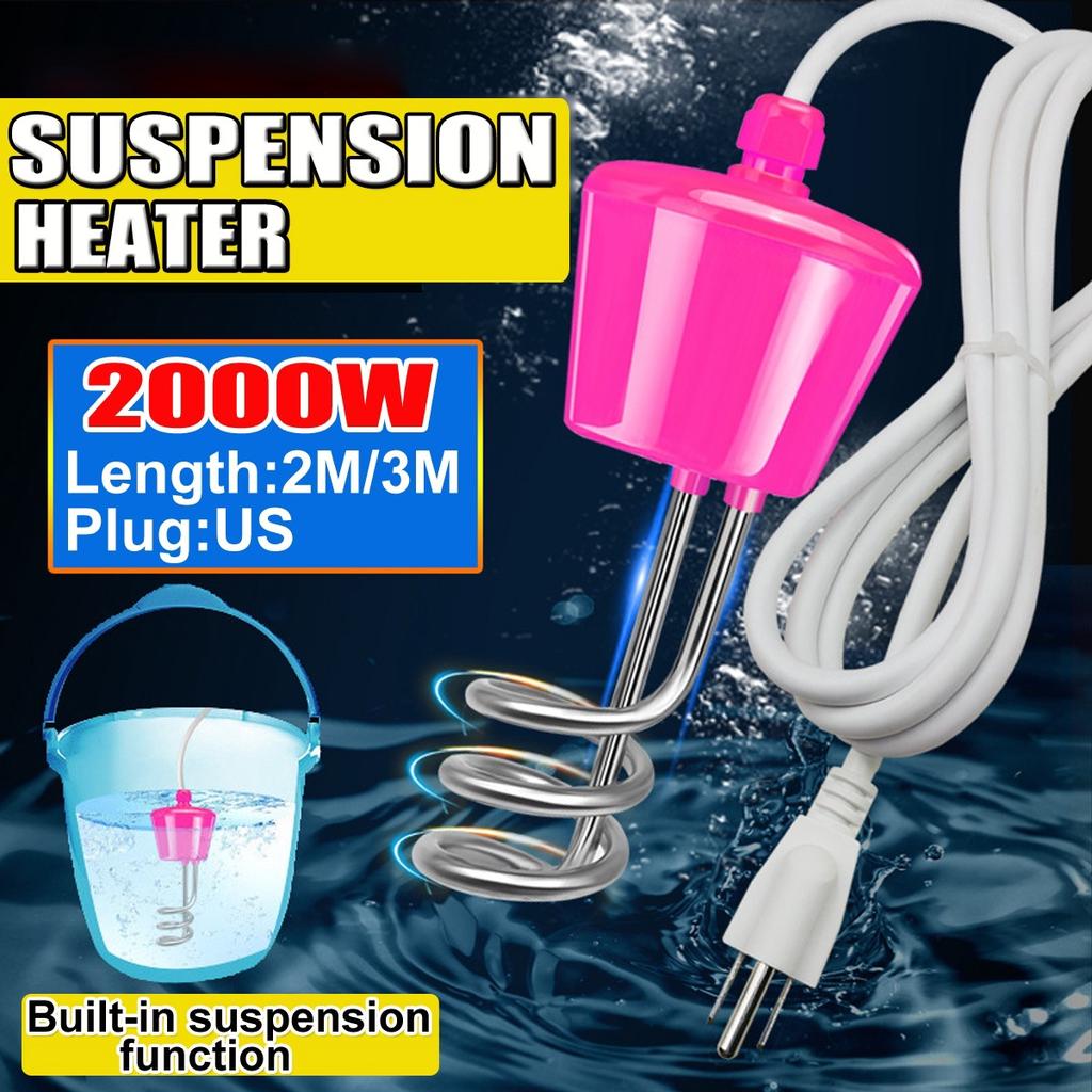 Buy 2000/2500/3000W 2M/3M Electricity Immersion Water Heater Element ...