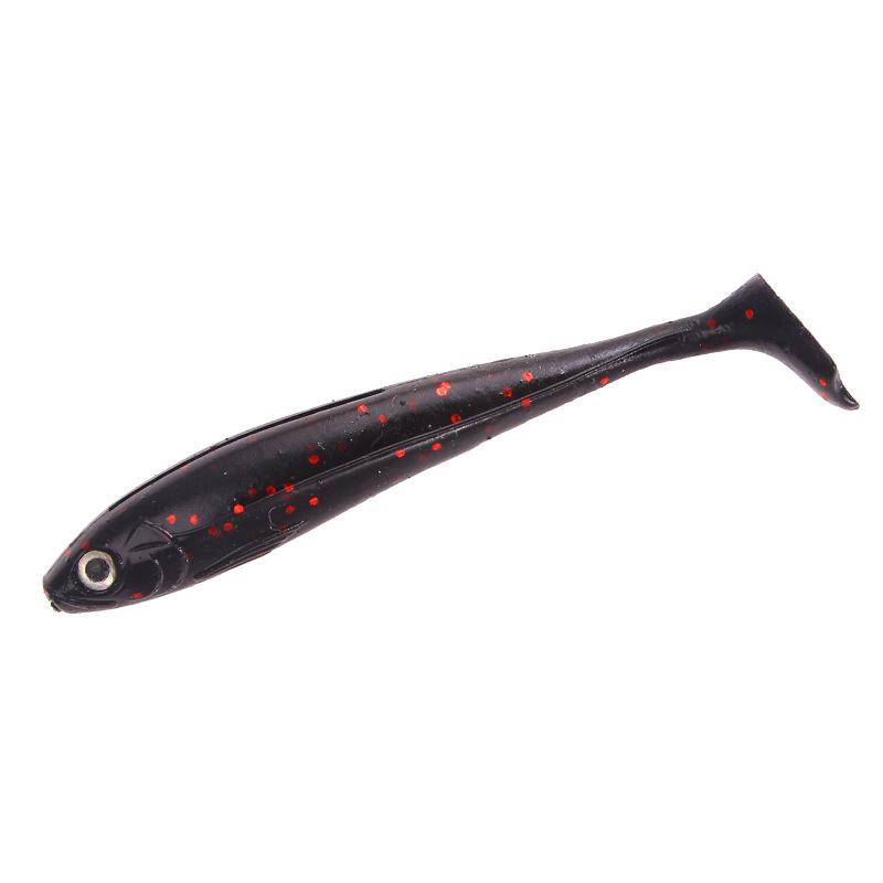 💰Kaufe 5Pcs / Lot Soft Lure 9 Farben Angelköder Handgemacht Silikon ...