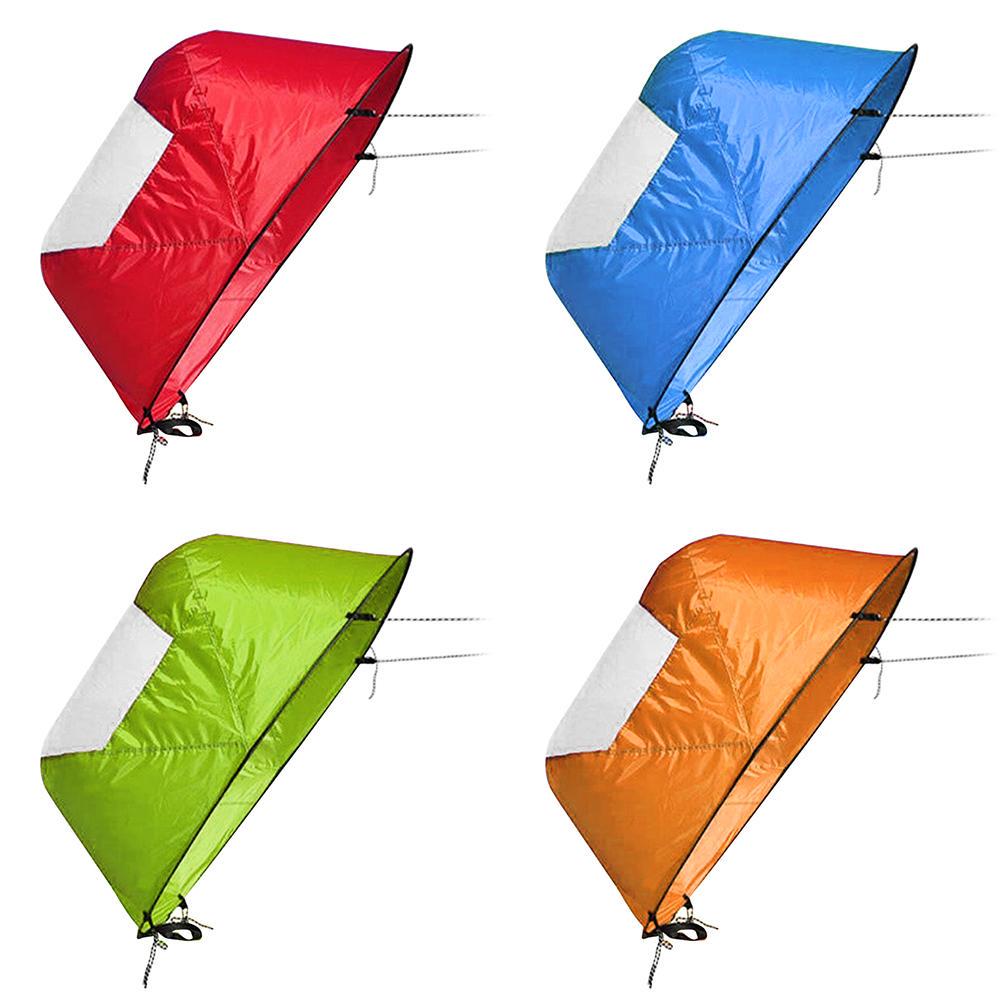 Buy 42 Inch Folding Kayak Wind Paddle Sailing Popup Paddle Sail w/Clear ...