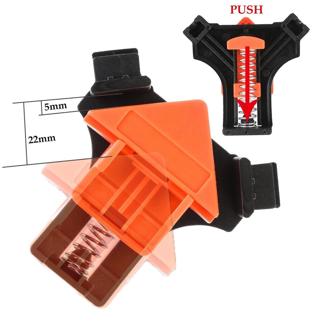 Buy Adjustable Handle Loaded Right Angle Clip For Frame Welding/Wood ...