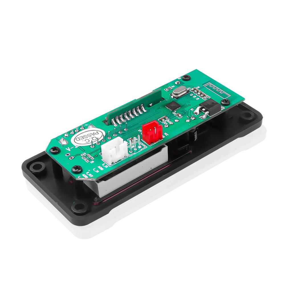 Buy 5V MP3 Module WMA MP3 Decoder Board Big Color Screen 12V Wireless ...