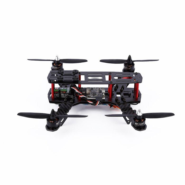 Buy FPV Pure Carbon Fiber 250mm 4 Axles Flight Control Rack FOR QAV250 ...