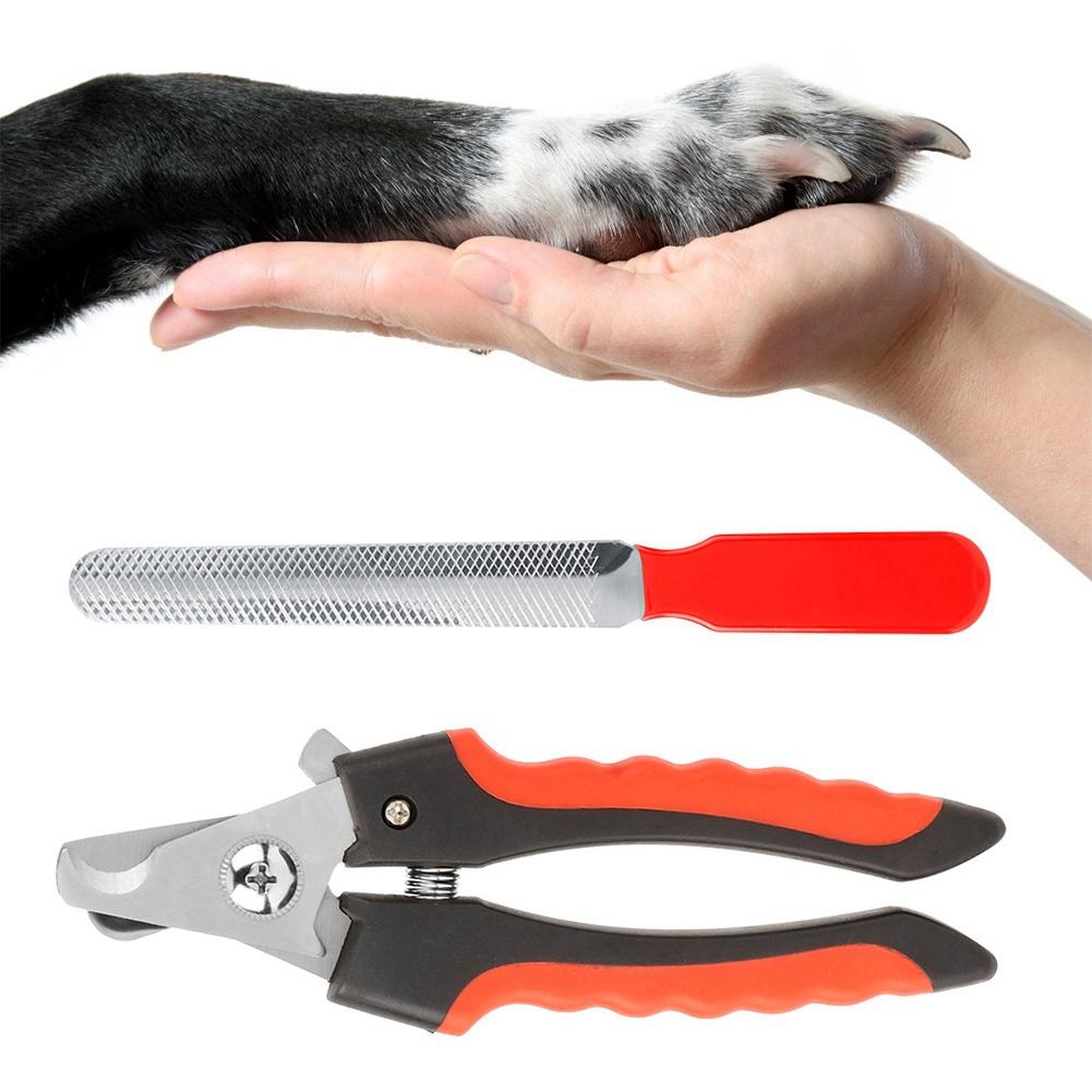 Buy 2 Pcs Metal Pet Nail Cutter Cat Dog Trimmer Claws Scissor Clipper ...