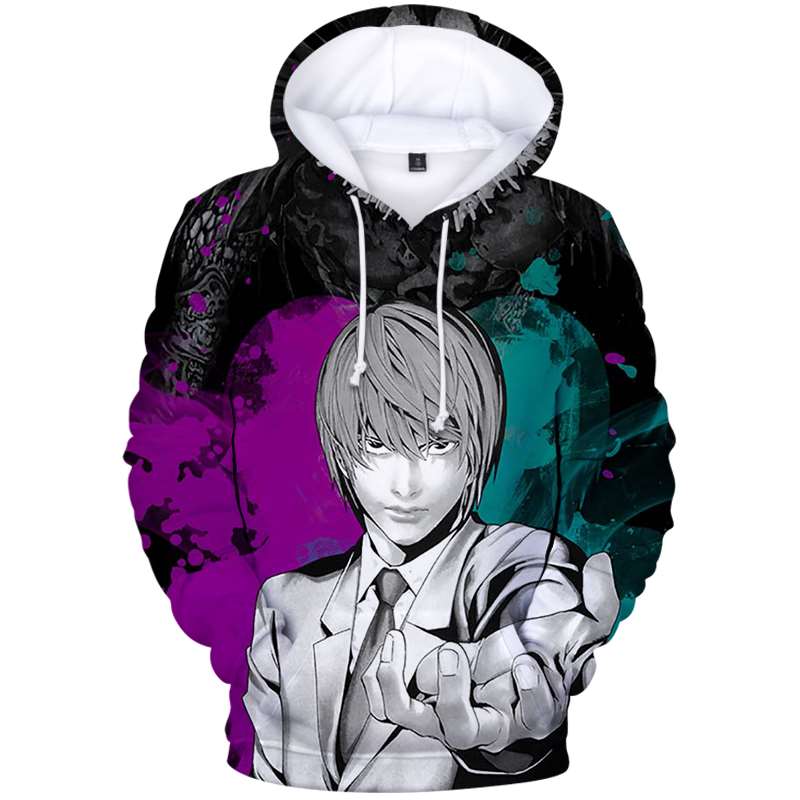 Buy New Anime Death Note 3d Print Men Hoodies 2021 Fashion Sale Hoodie ...