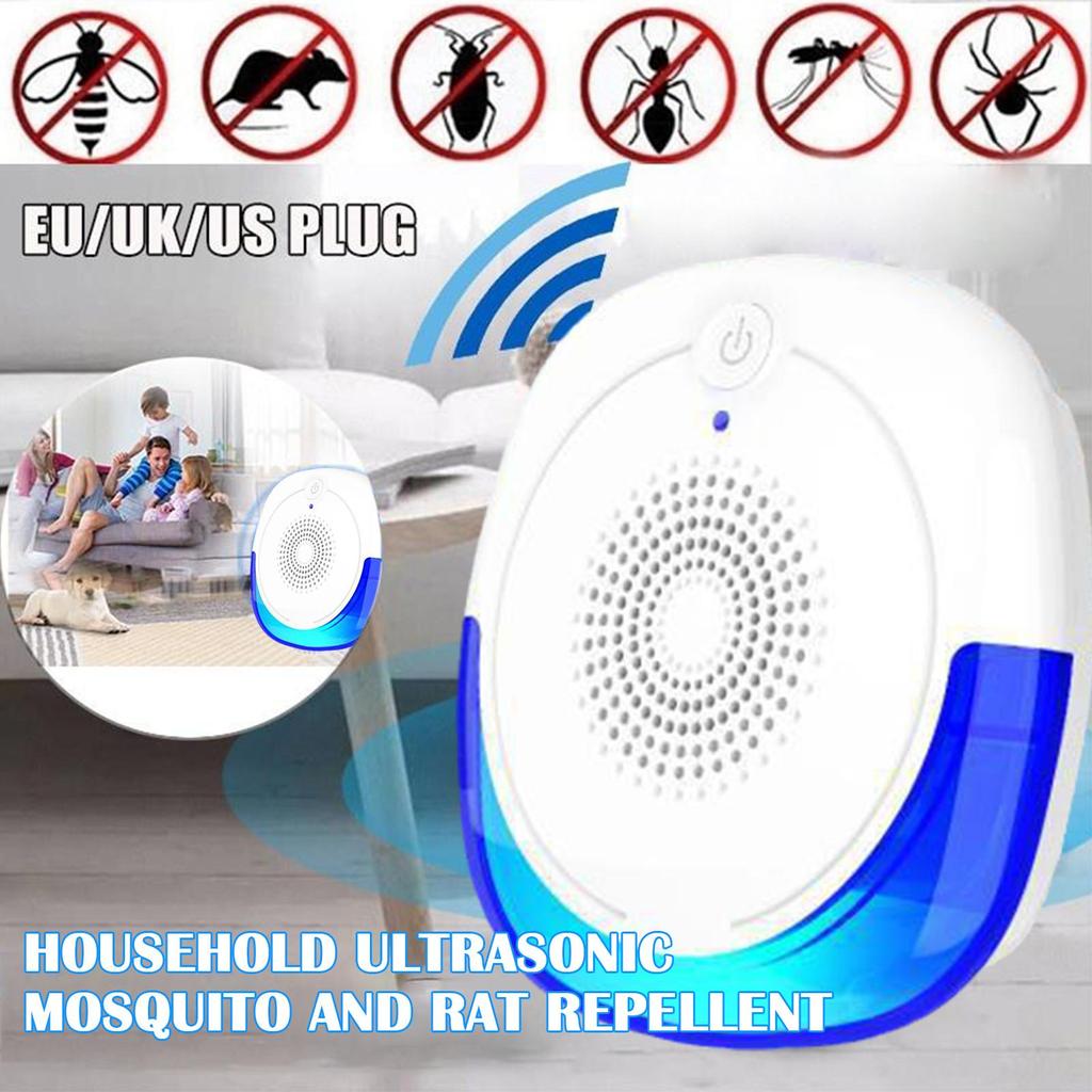 Buy Ultrasonic Pest Repeller Indoor Pest Control Electronic Repellent ...