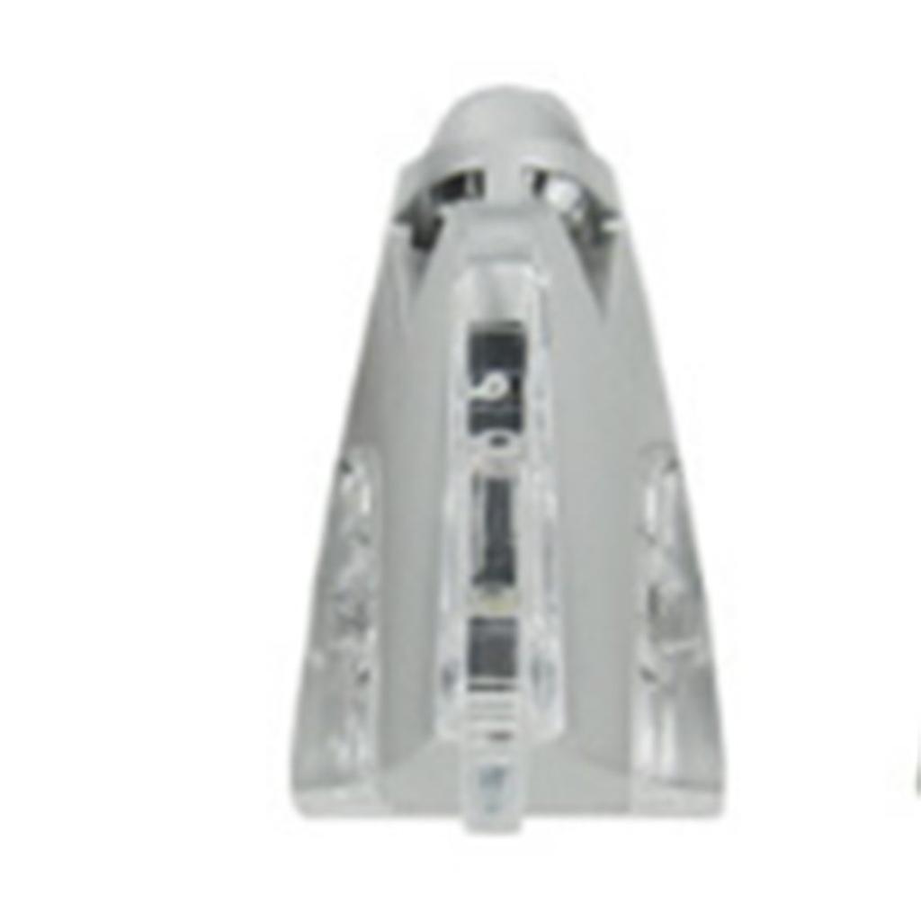 Wind Power Shark Fin LED Light Decorative Aerials Warning Flash Lamp BK ...