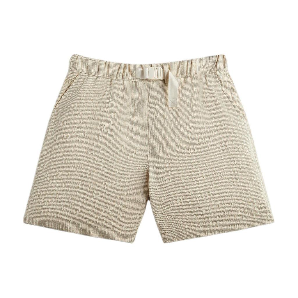 Kith Короткие парусиновые мужские брюки Slub Boucle Mason, светло ...