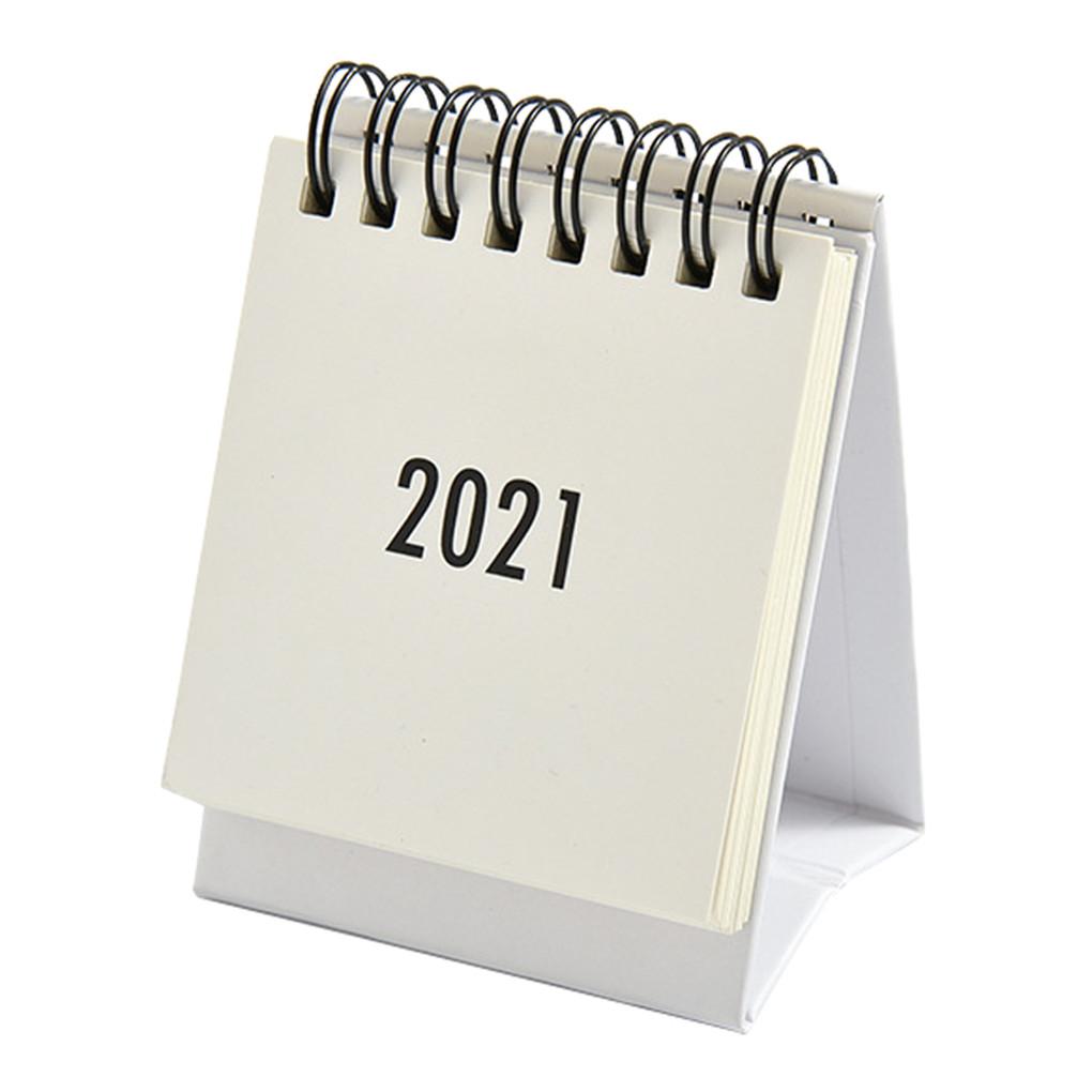 Cheap 2021 Desktop Calendar Table English Yearly Montly Schedule ...