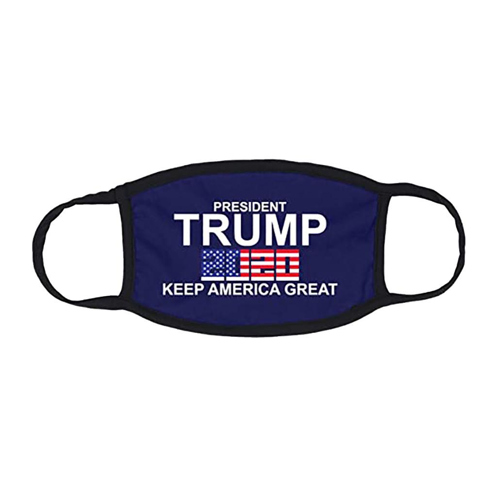 Buy 2 Pack President 2020 MAGA Double Layered Black Face Cover Mask at ...