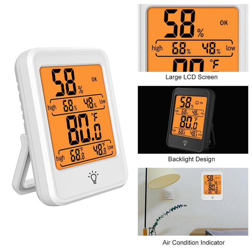 Buy 1 pc Indoor Digital Hygrometer Thermometer LCD Temperature ...
