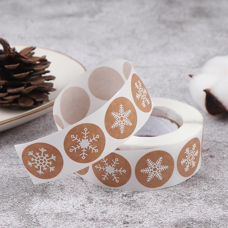 500Pcs Roll Gift Card Party Package Sealing Envelope Label Decor ...