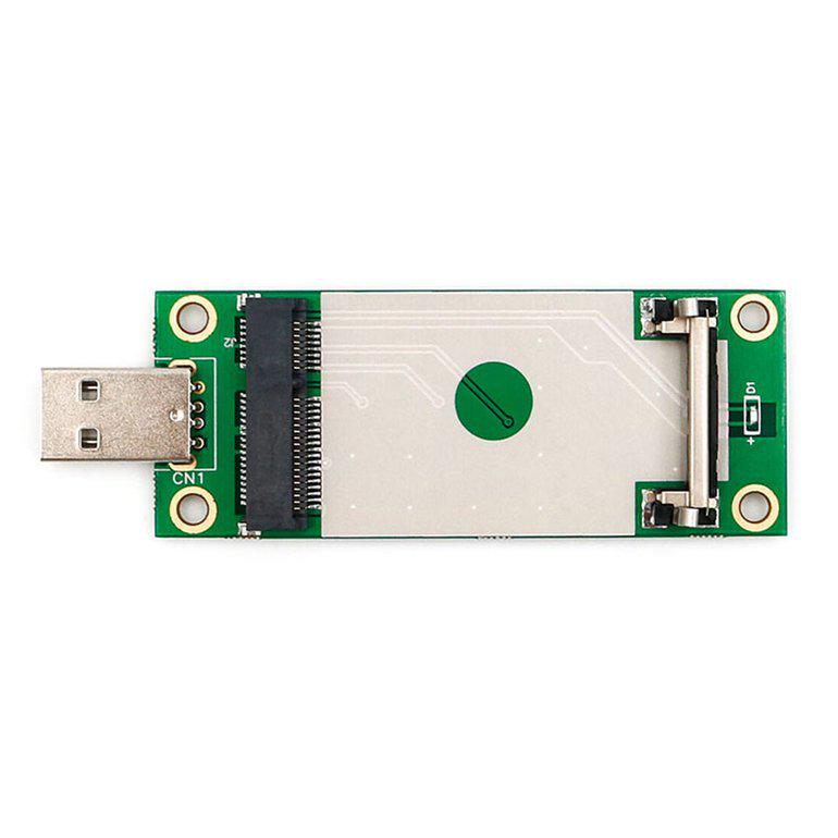 Buy Mini PCI-E To USB Adapter with SIM 8 Pin Card Slot for WWAN/LTE ...