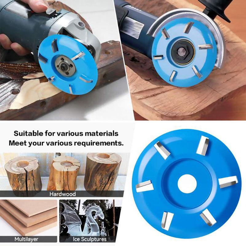 Wood Carving Discs For Angle Grinder 6-Tooth Turbo Wood Carving Disc ...