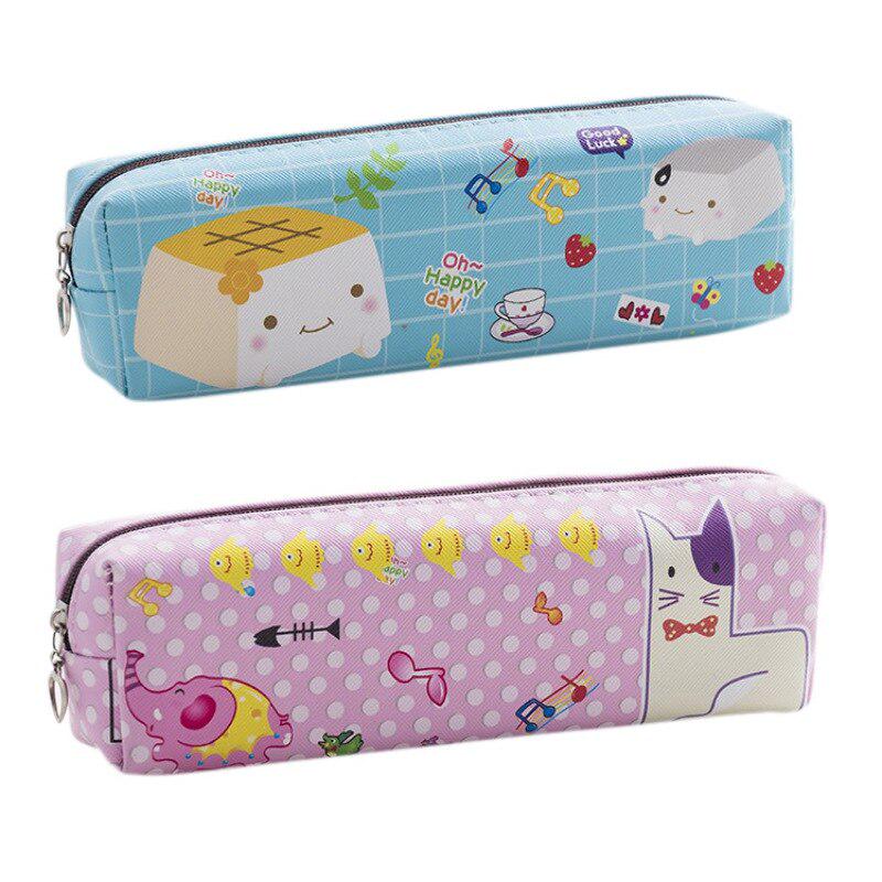 Buy Kids Cartoon Toy pencil case Toy canvas supplies stationery ...