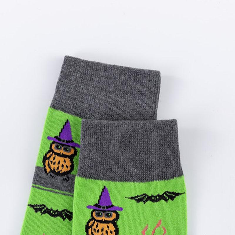 Buy Popular Cotton Socks Sweat Breathable Personality Bat Middle Tube ...