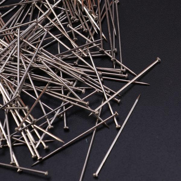 Buy 2000 Pcs Big Head Pins Premium Dressmaker Pins Satin Pins Office ...