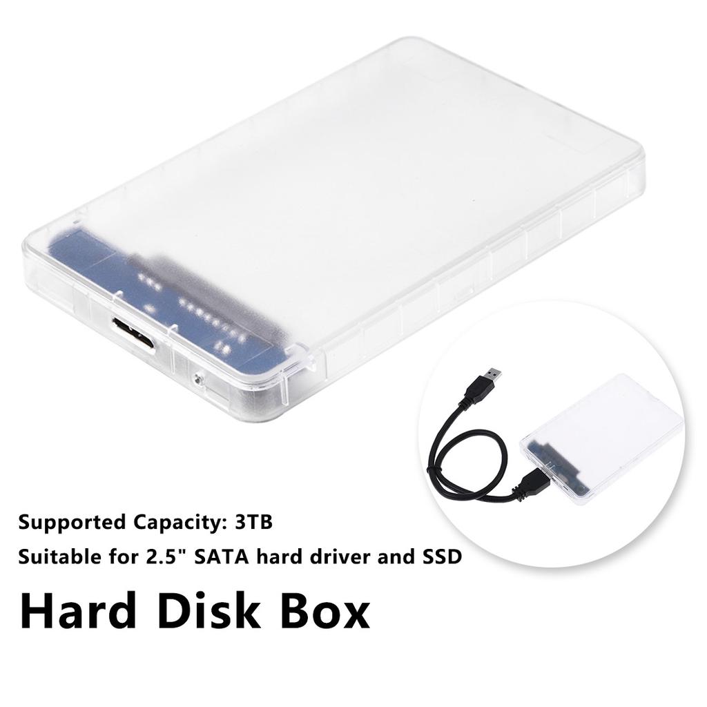 Buy 2.5" SATA USB 3.0 HDD Enclosure Hard Drive External Laptop Mobile ...