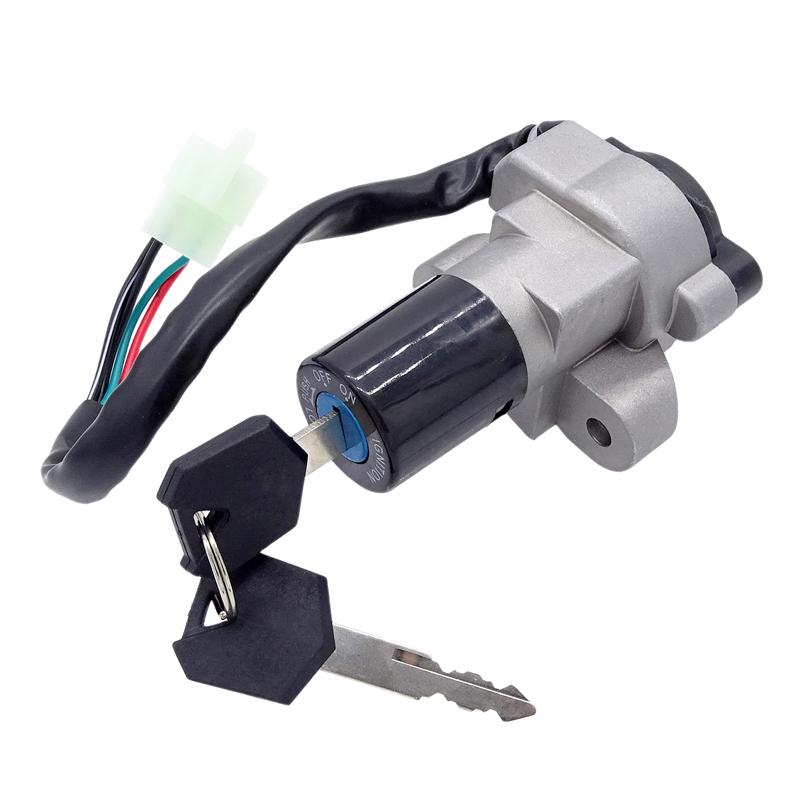 Kawasaki Ignition Switch Ignition Switch & Gas Cap & Seat Lock Set W ...