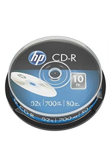 Buy Hp cdr set of 52 blank disks 80 minutes 700 mo w125817147 at ...