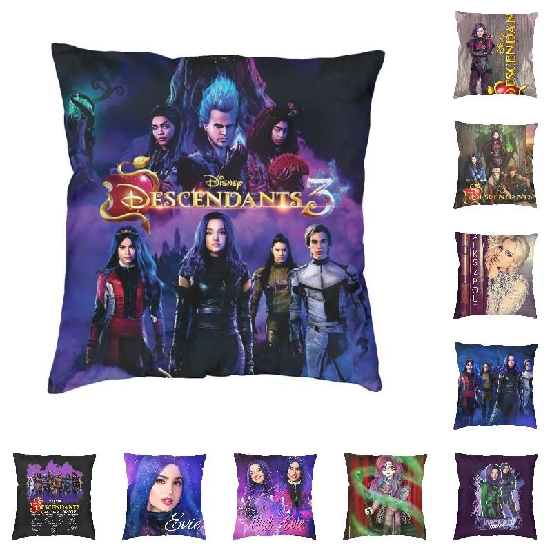 Descendants Cushion Cover 40x40cm Fantasy Song And Dance TV Movie Soft ...