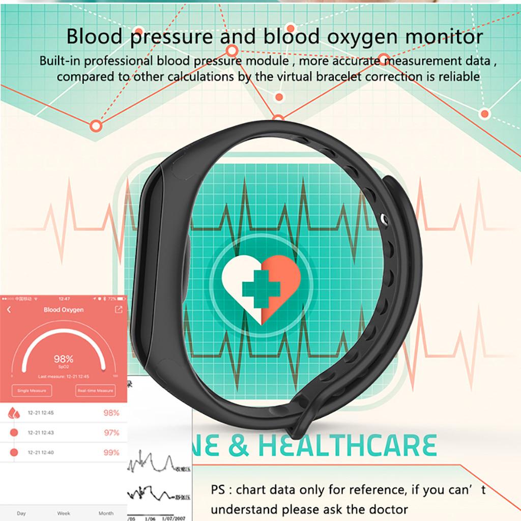 Buy Smart Watch Blood Pressure Health Monitoring Fitness Bracelet Heart ...