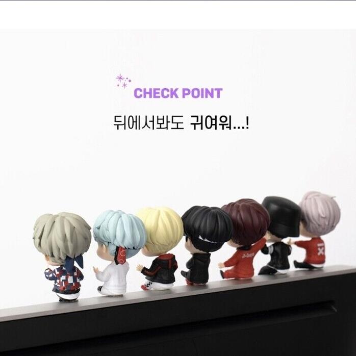Buy BTS TinyTAN MIC Drop Characters Monitor/Desktop Mini Figures at ...