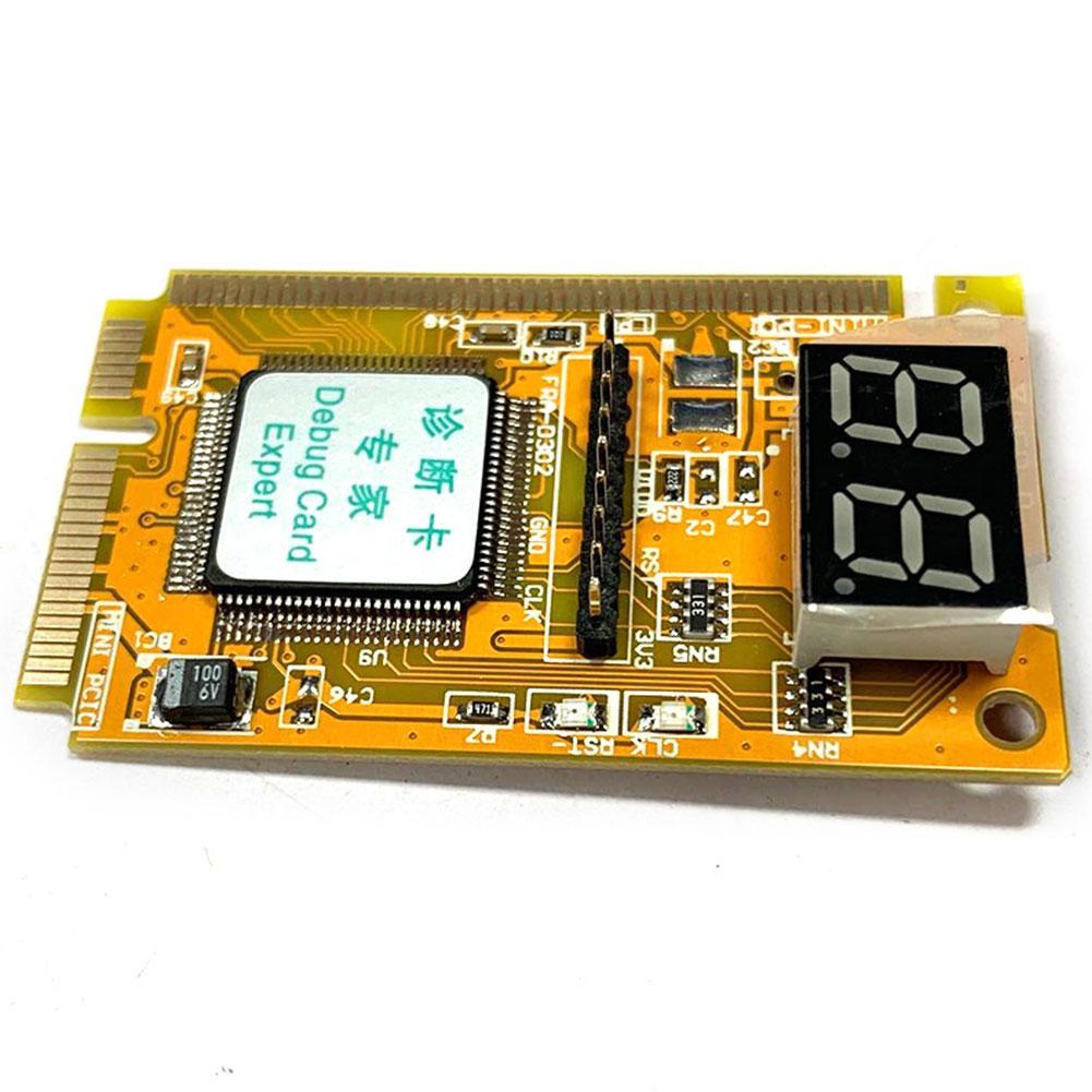 Buy Multifunction 3 In1 Debug Card Expert Mini PCI PCI-E Diagnostic 5 ...