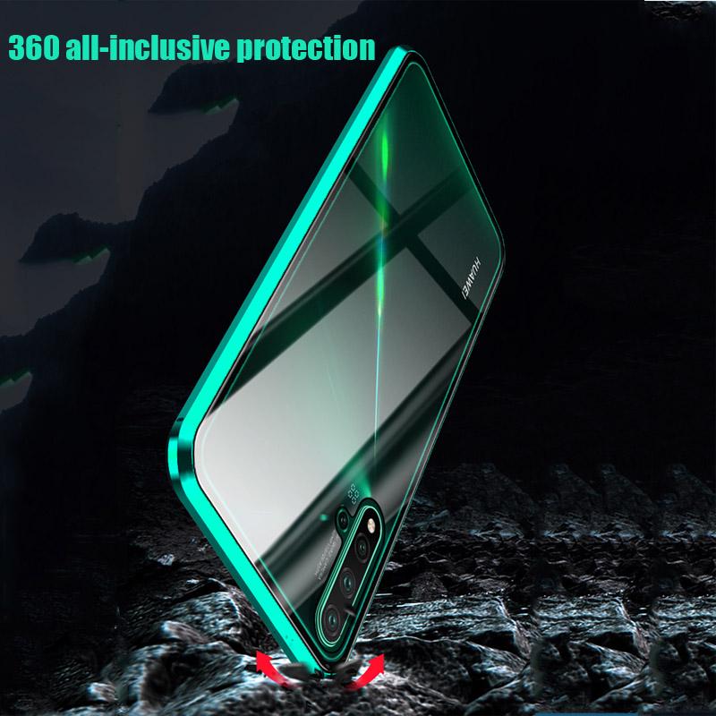 💰Vásárolj online 360 Full Protection Magnetic Double Sided Glass Case For Samsung Galaxy S22 S21 ...