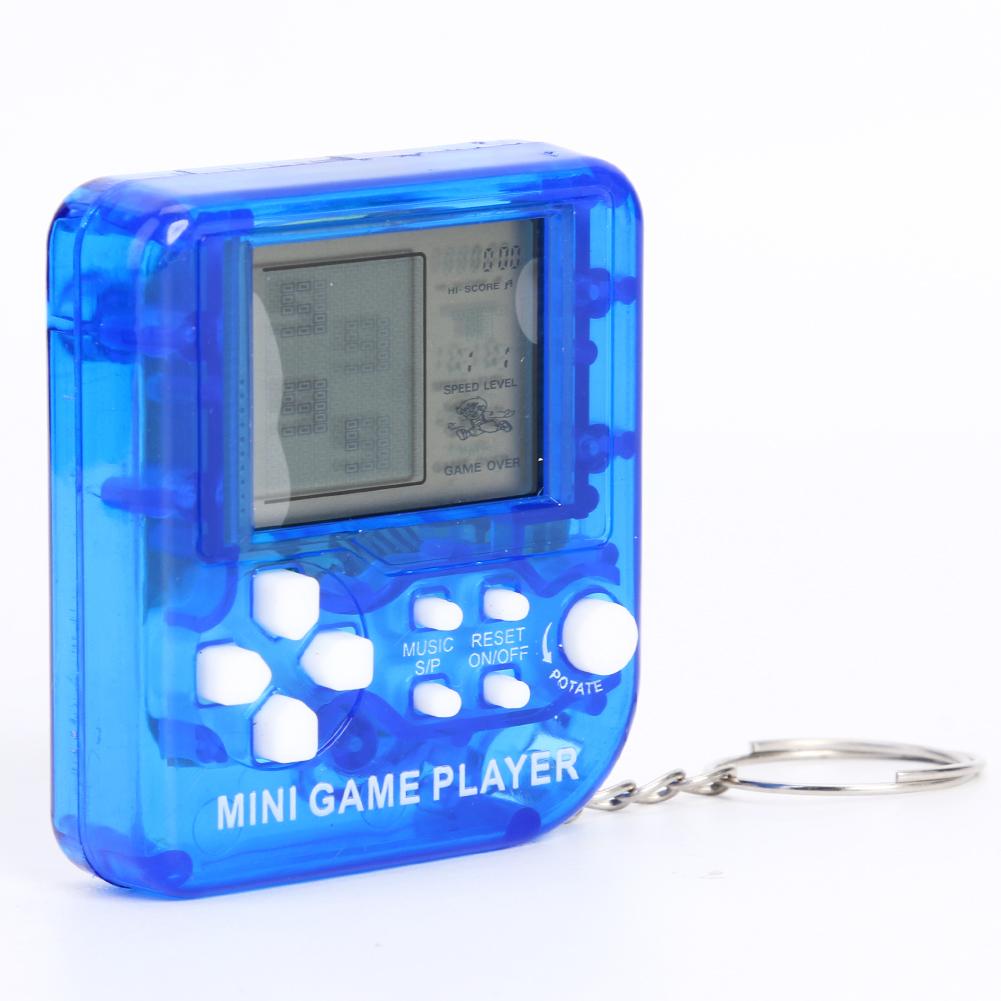 Buy Nostalgic Retro 26 Games Console Keychain Mini Tetris Game Player ...