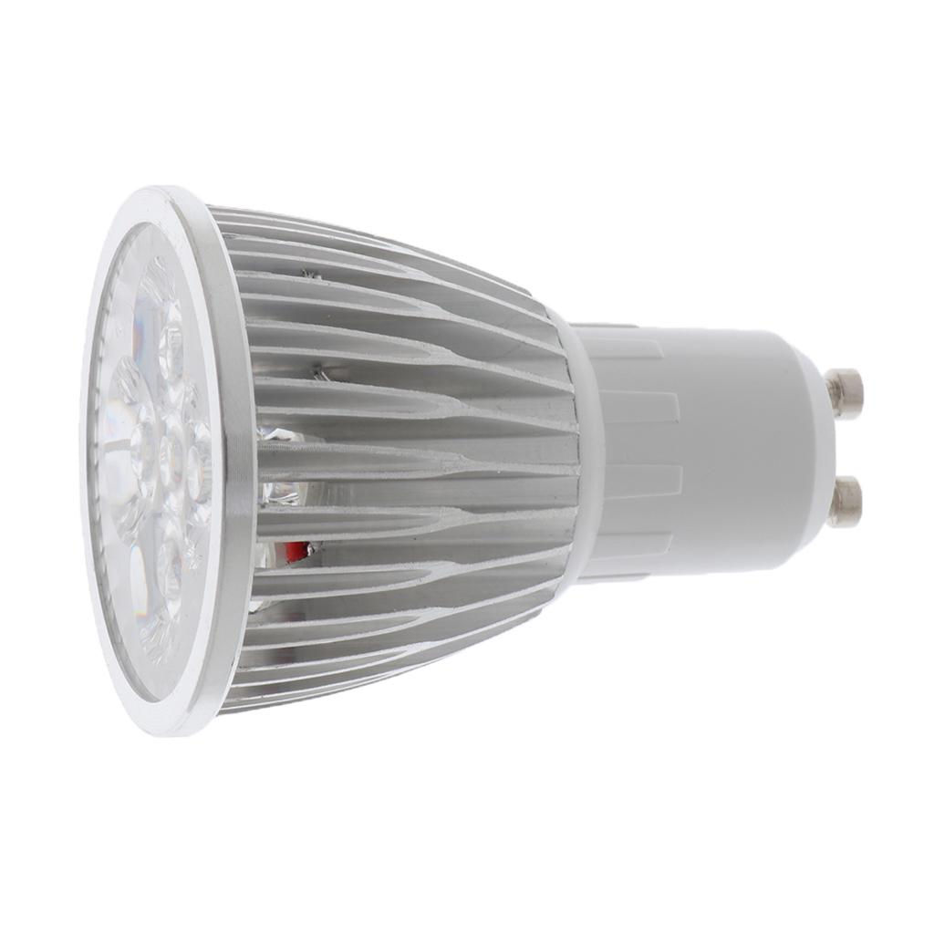 Buy GU10 LED Bulbs 220V 5W Dimmable Spot Light Bulb Aluminum Case Warm ...