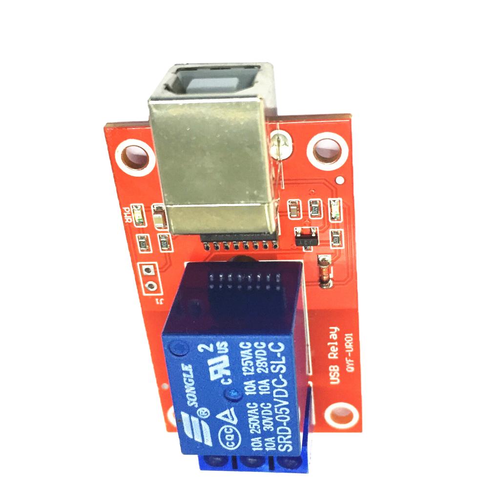 Buy DC 5V 1 Channel USB Relay Module Programmable Computer PC Smart ...