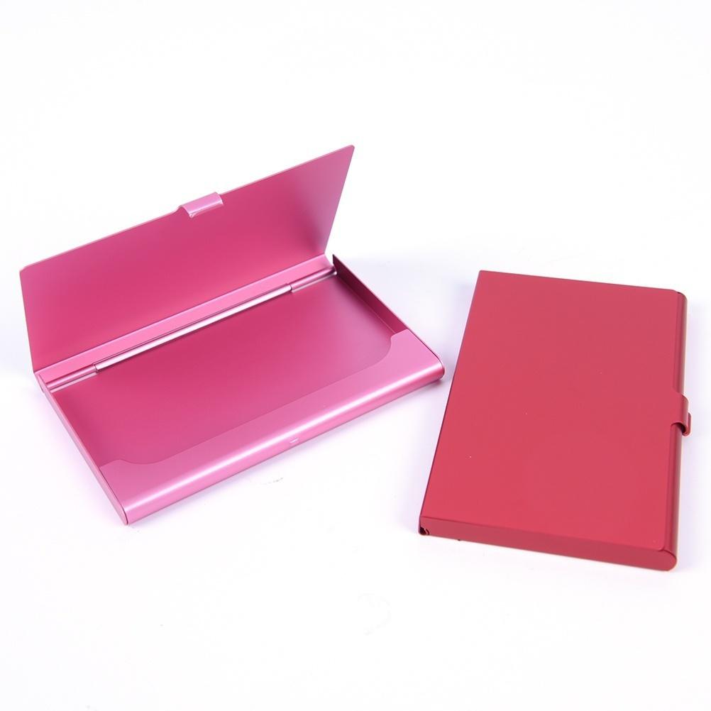 Buy Pocket Business Name Credit ID Card Case Metal Box Holder Cover ...