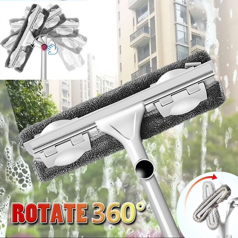 Buy 360 Degree Rotating Window Cleaning Brush Cleaner Glass Cleaner ...