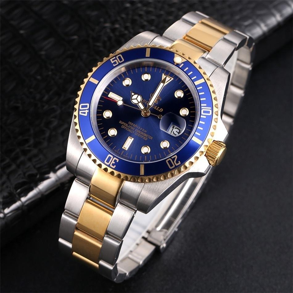 Buy Reginald Watch Men Sports Watches Rotatable Bezel GMT Sapphire ...