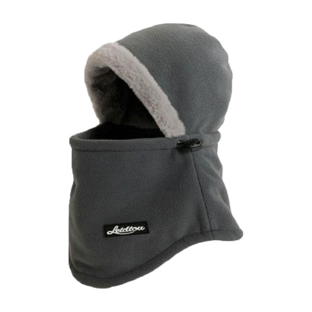 Neck Protection Face Mask Pullover Cap Balaclava Cap Breathable Plush ...
