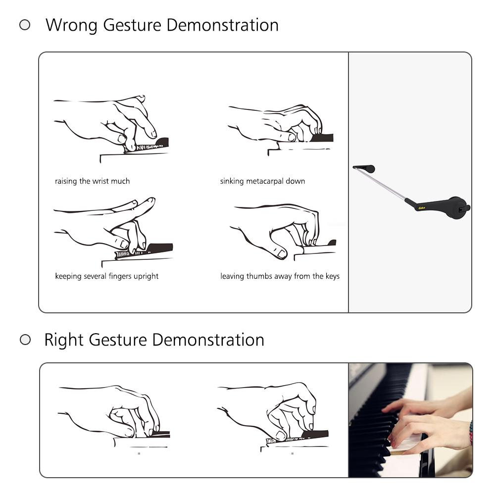 Cheap Professional Piano Hand Orthoses Wrist Braces Exerciser Hand-Type ...