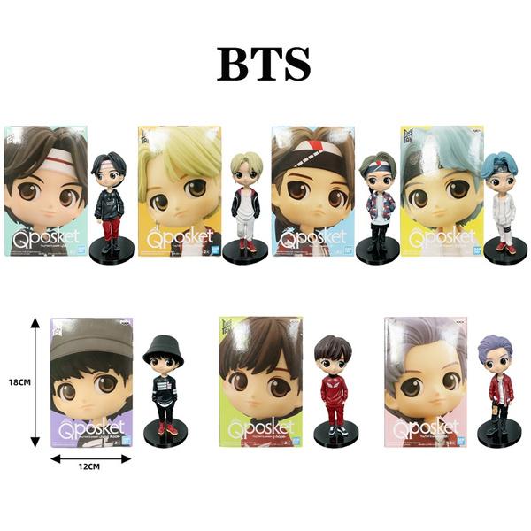 Buy Large Sized BTS Figurine Bangtan Boys Figure Doll BT21 Desktop ...