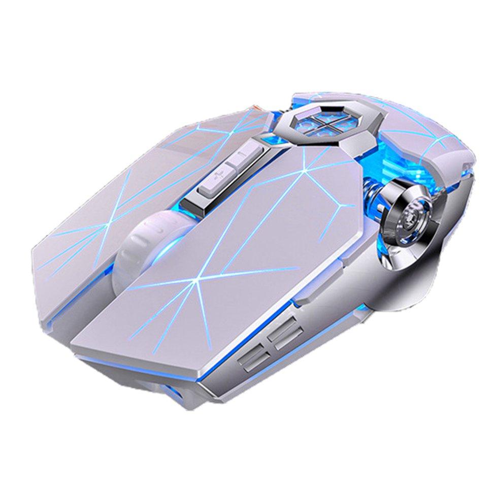 ICOCO ARES A 7 Silent Gaming Mouse Wireless Rechargeable Mouse Led 7 ...