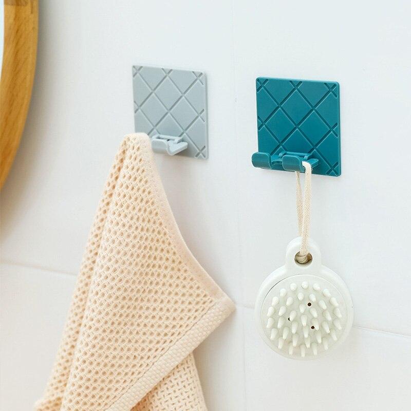 Buy Self Adhesive Storage Racks Folding Socket Hooks Kitchen Appliance ...