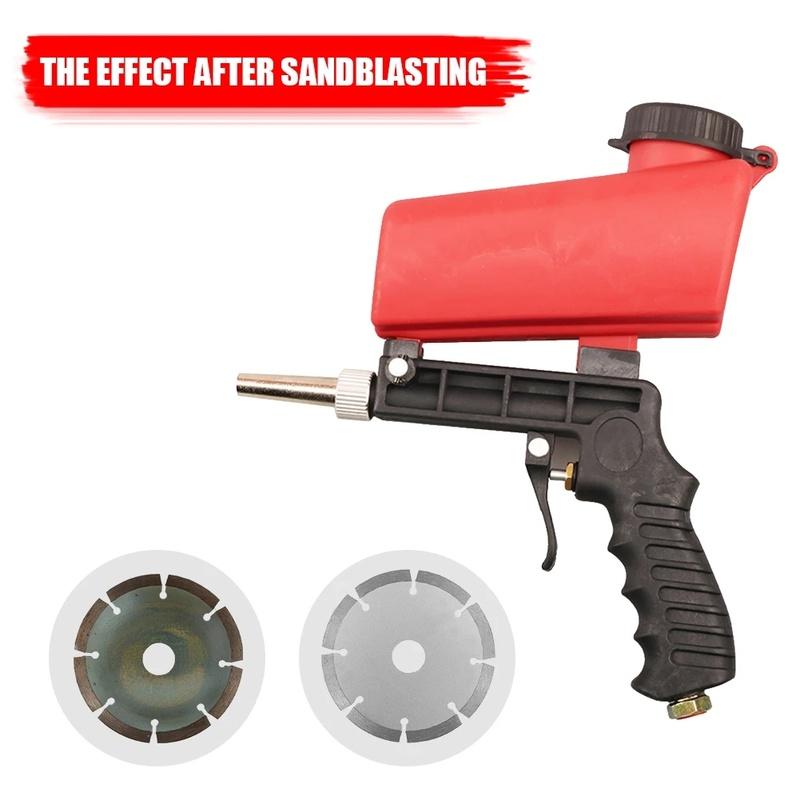 💰Köp billigt online Adjustable Sandblasting Gun 90psi Portable Sand ...