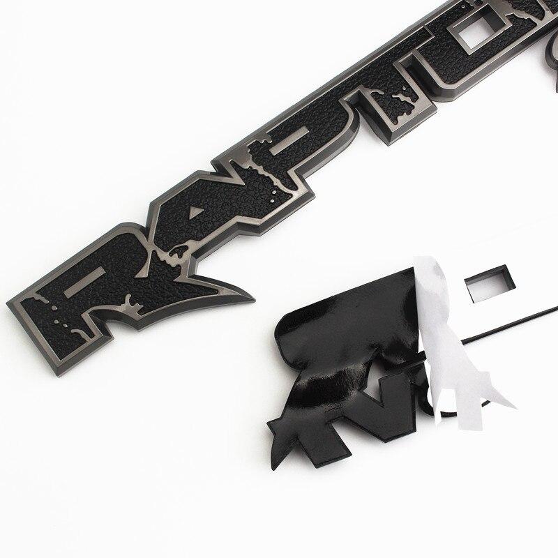 Raptor SVT Logo Car Rear Badge Sticker Auto Logo Emblem Decal uygun ...
