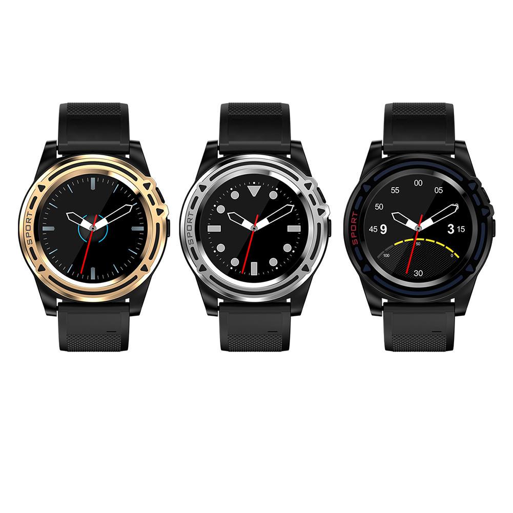 Buy LYNWO DT18 Bluetooth Phone Watch Sports Tracker Health Monitor with ...