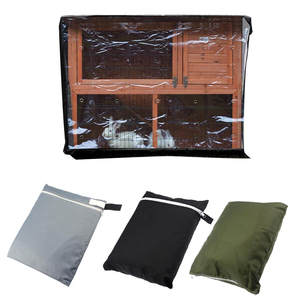 Buy 4FT Double Layer Rabbit Cage Dust Cover Waterproof 210D Oxford ...