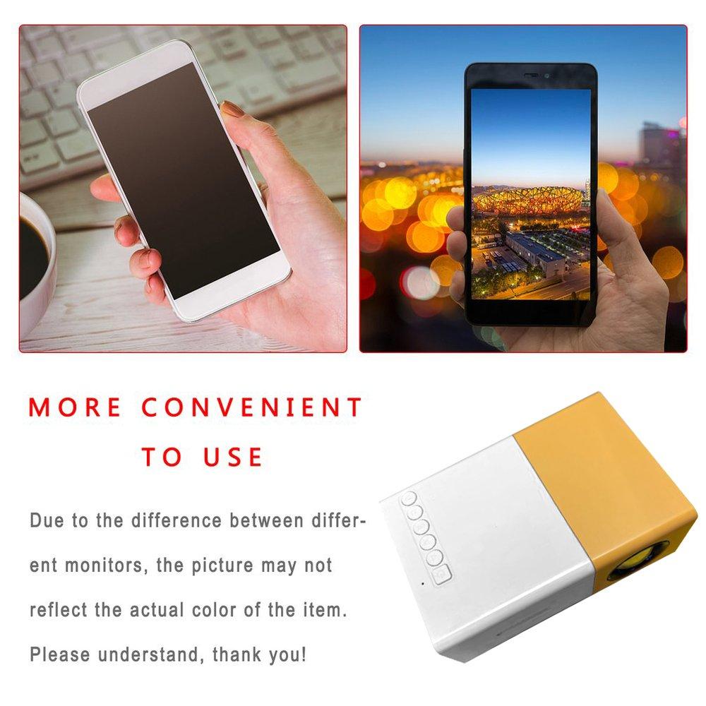 Buy BCF Mini Micro Projector Entertainment Portable Home LED Mobile ...