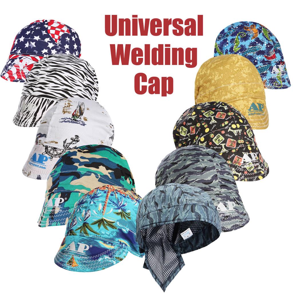 Buy Universal Sweat Absorption Elastic Welding Welders Hat Cap ...
