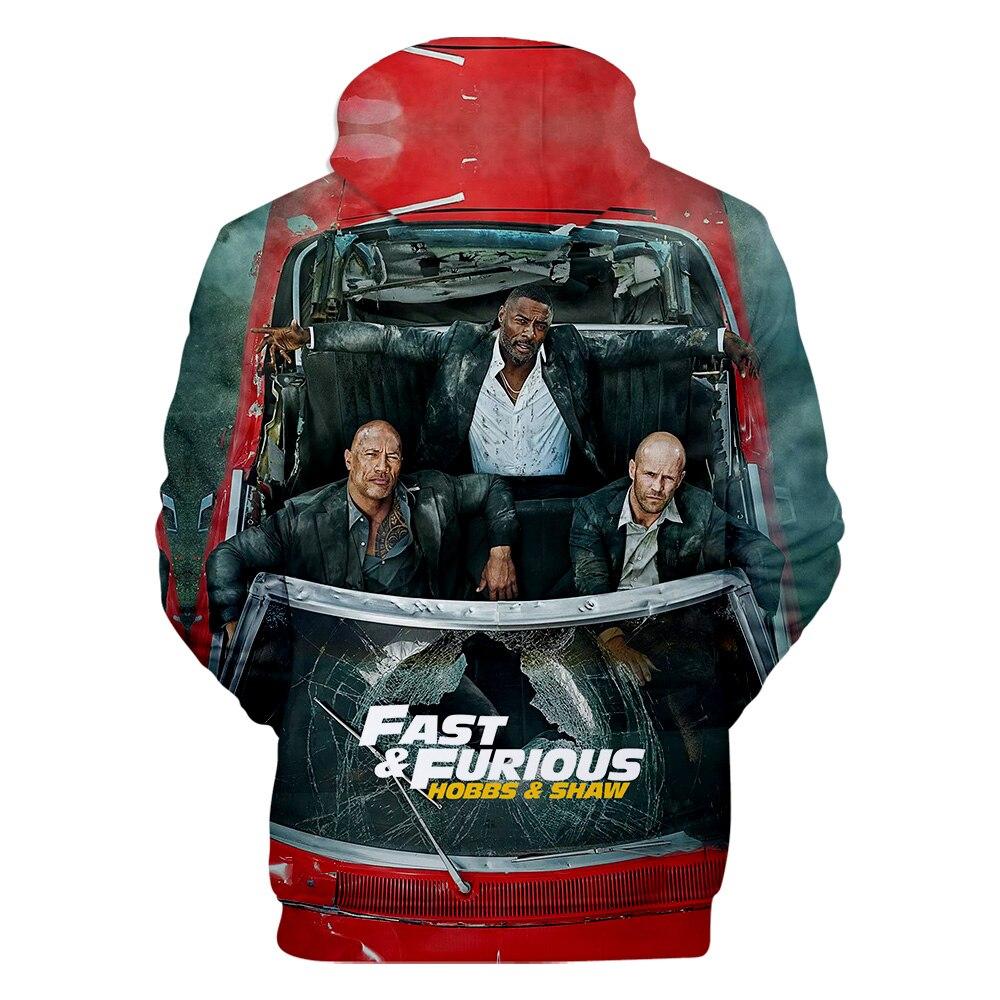 Buy American Action Movie Hoodies Sweatshirt 3d Fast &Furious Presents ...