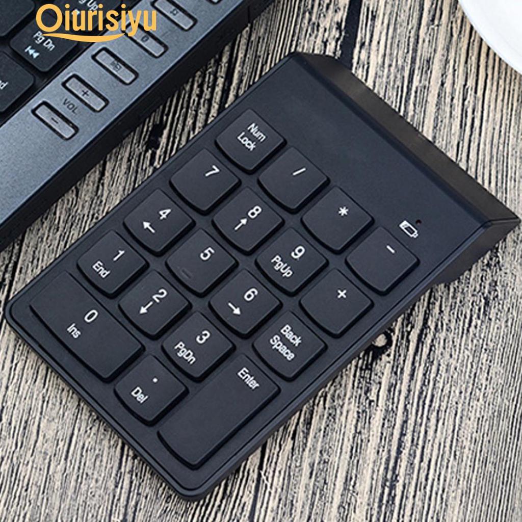 Buy Portable 18 Keys Mini USB 2.4GHz Wireless Numeric Keypad Keyboard ...